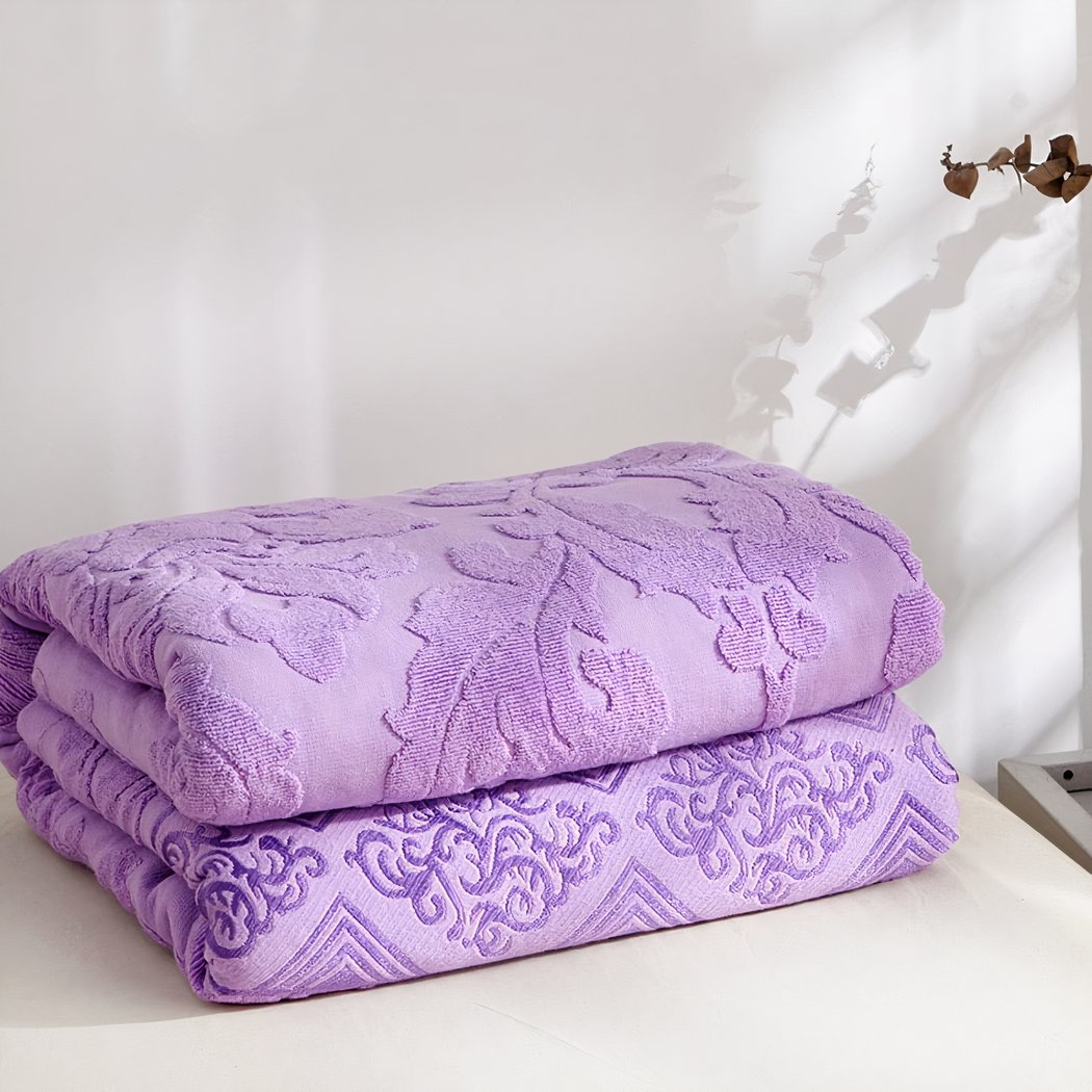 Couverture de lit en fil de coton • Mille et une couverture