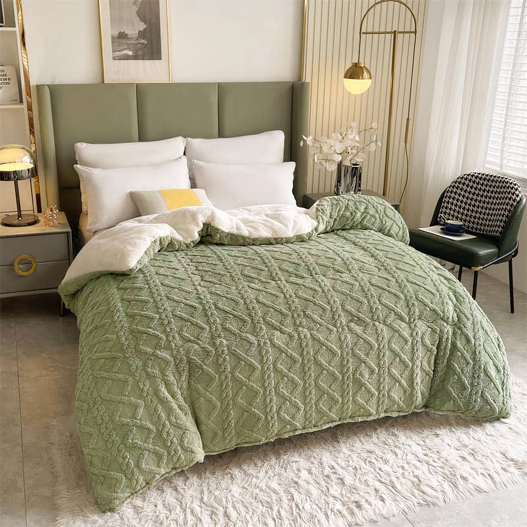 Couverture de lit épaisse et double face • Mille et une couverture