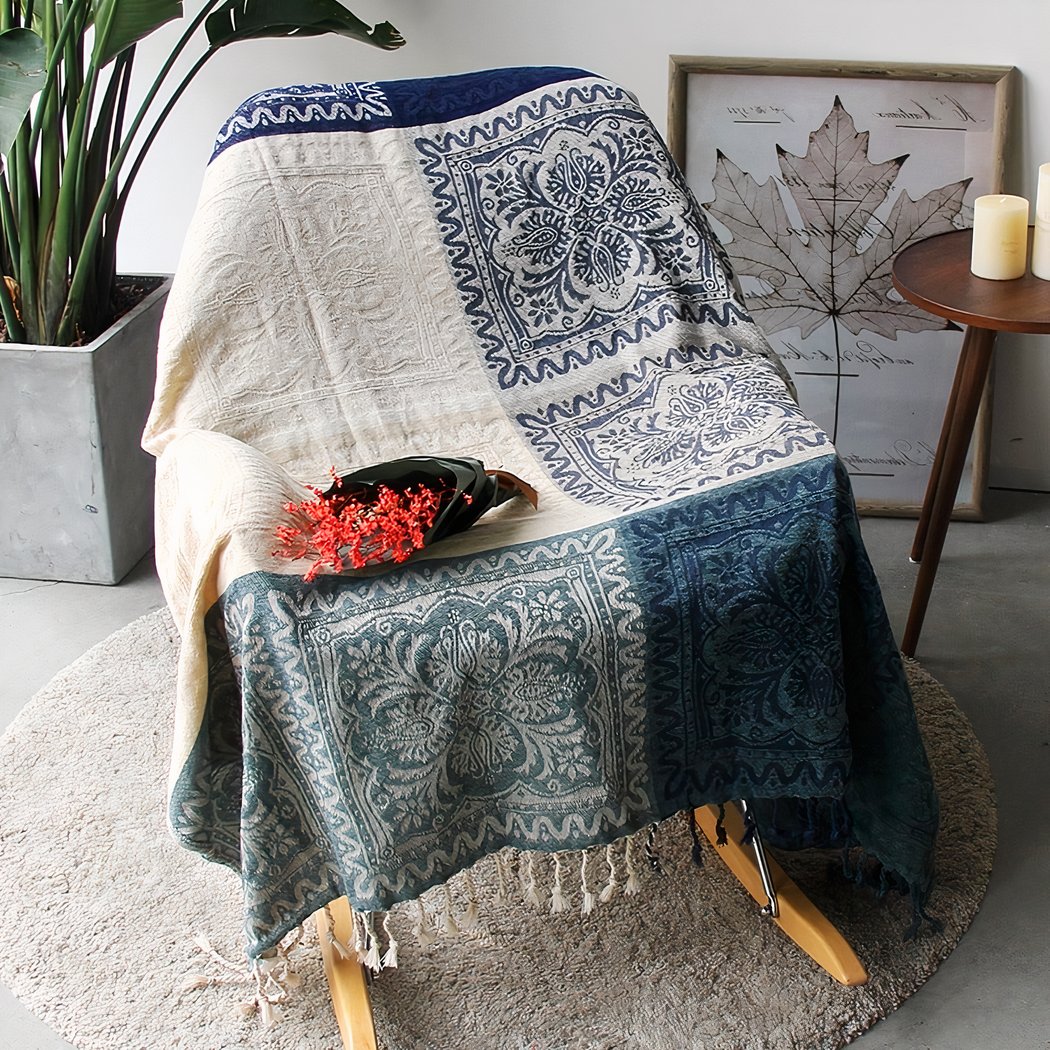 Couverture patchwork vintage • Mille et une couverture